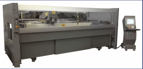 ALUMINUM PROFILE CNC MACHINING CENTER IN THE FIELD WITH M3 3+1 CNC ...